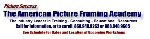 Learn Professional Picture Framing at The Industry's Top-Rated School